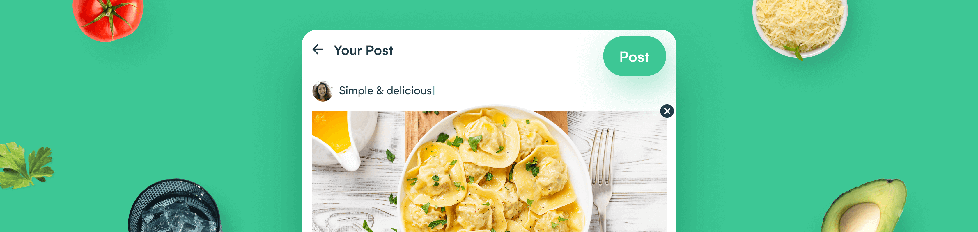Introducing recipe posts in Whisk profiles!