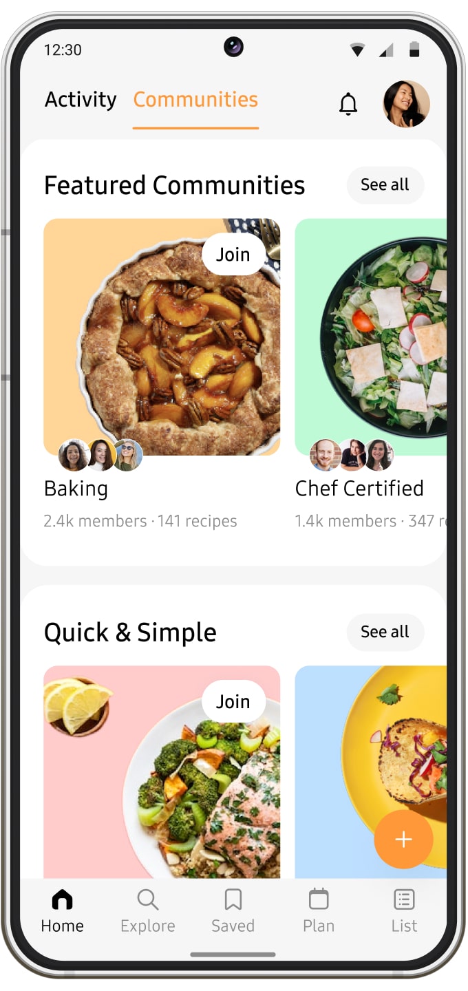 Recipe Sharing App: Discover and Share Recipes – Samsung Food