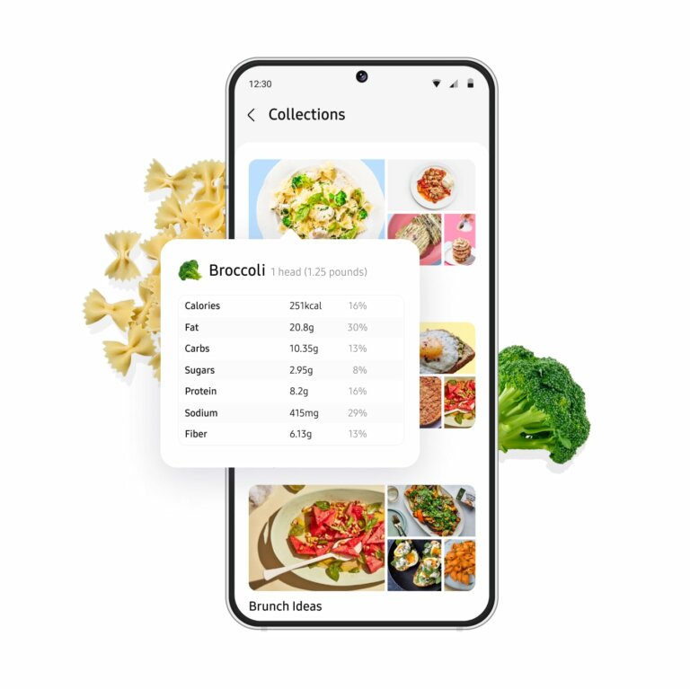 Free Recipe Nutrition Calculator from Samsung Food